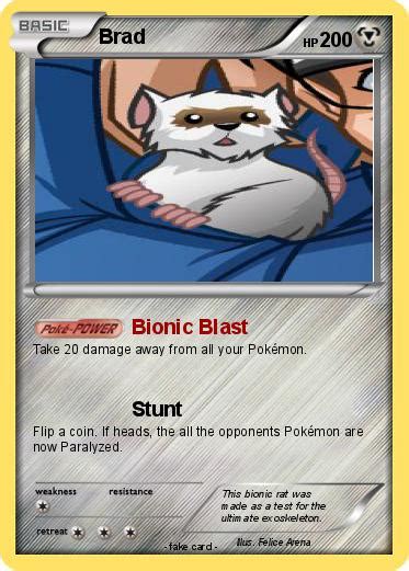 Pokémon Brad 147 147 Bionic Blast My Pokemon Card