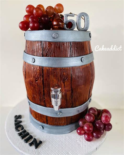 Cakeaddict A Working Wine Barrel Cake Or A Beer Barrel