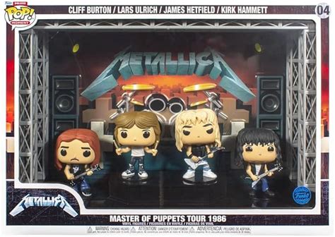Funko POP! Moment Deluxe: Metallica Master Tour (1986) Vinyl Figuren ...