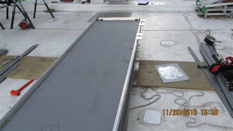 The Project A Unique Bar Code Pattern In Aluminum Cladding