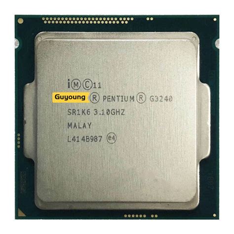 Pentium G3240 3 1 Ghz Dual Core Cpu Processor 3m 53w Lga 1150 Lazada Ph
