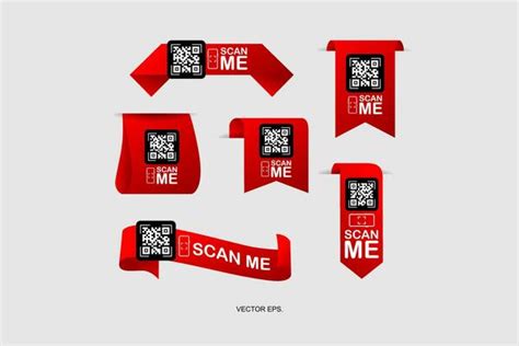Qr Code Scan Me Vector Art Icons And Graphics For Free Download