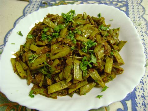 Bethica S Kitchen Flavours Zaatari Gavar Bhaji Cluster Beans Curry