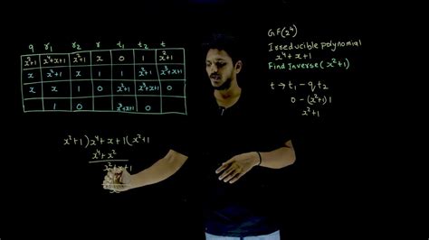 gf p n inverse using euclidean algorithm lesson 44 cryptography