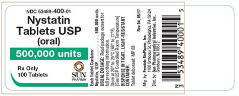 Nystatin Tablets Fda Prescribing Information Side Effects And Uses