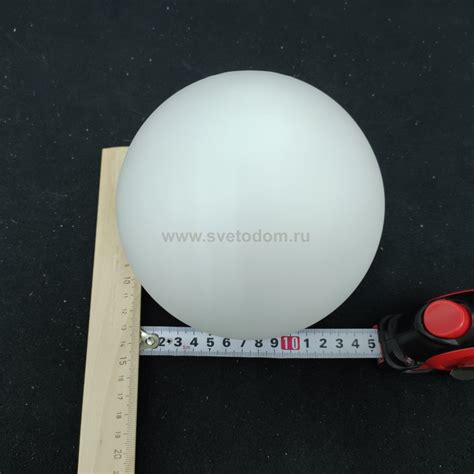 Плафон стекло шар матовый 150мм (69мм посадка) Arte lamp A2224 ALCOR ...