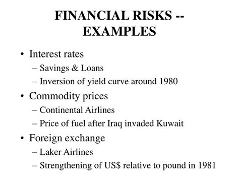 PPT BASICS OF FINANCIAL RISK MANAGEMENT PowerPoint Presentation Free Download ID