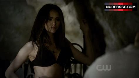 Nina Dobrev Lingerie Scene The Vampire Diaries 0 32 NudeBase Com