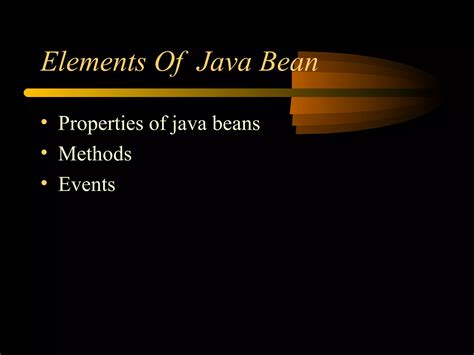 Deploying Java Beans In Jsp Ppt Web Development Internet