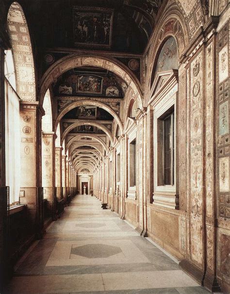 Loggia Of Pope Leo X Second Floor By Raffaello Sanzio