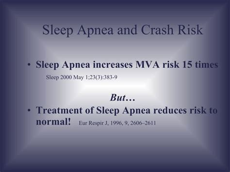Sleep Apnea Presentation Ppt