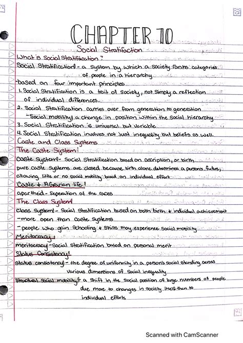 SOC Ch 10 Notes SOC 101 Studocu