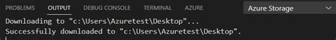 Fail To Download The File Shareblob Container To The Selected
