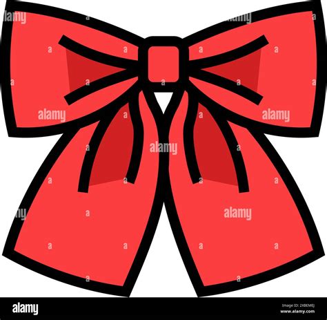 Tie Japanese School Color Icon Vector Illustration Stock Vector Image