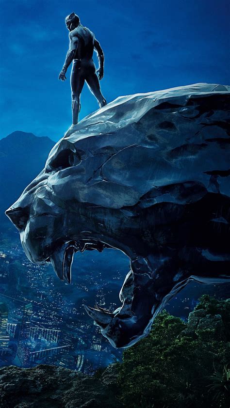 1080x1920 Black Panther 4k Movie Poster Iphone 7,6s,6 Plus, Pixel xl ,One Plus 3,3t,5 ,HD 4k ...