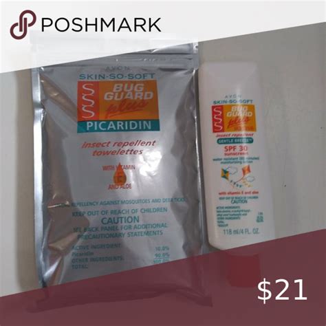 Avon Bug Guard Bundle Avon Skin So Soft Towelettes Insect Repellent
