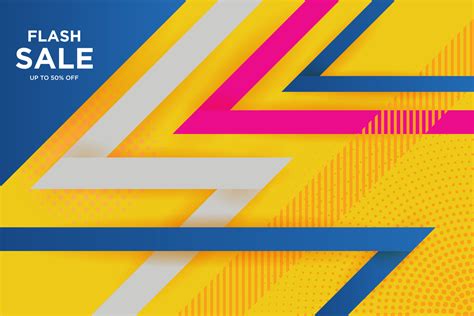Vector Abstract Background Texture Sale Banner Template Design Bright