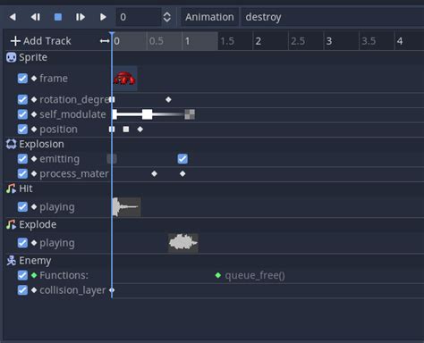 Why Does Running An Animation In The Godot Editor Affect Game State Game Development Stack