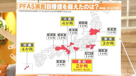 毒性が指摘される「pfas（ピーファス）」 フライパン・洗剤・衣類など身近なところにも 日本各地で検出 なぜいま注目される？ Tbs