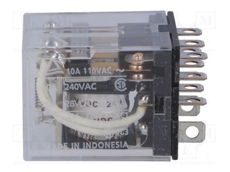 Omron Ly3 Series General Purpose Relay Pack Of 3 Pcs Automation