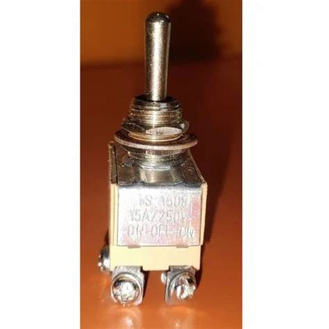 Metal Spdt High Quality Heavy Duty Toggle Switch 15a On Off At Rs 240 Piece In Pune