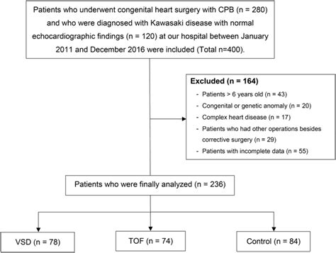 Flow Chart Of Patient Selection And Classification Cpb Cardiopulmonary