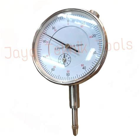 Jual Dial Indicator Gauge Indikator Test Goyang Jarum Orange Pengukur