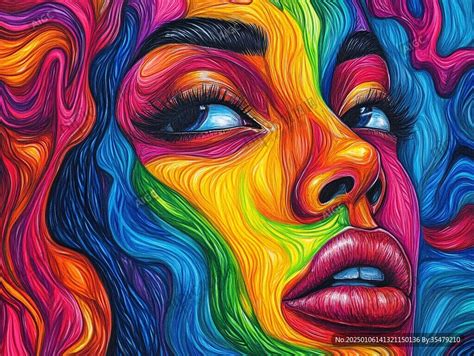 Ai创作图视强烈的彩色线条 色彩与情绪 绚丽彩色装饰画 色彩装饰画 人脸色块拼接装饰画 五颜六色的肖像画 炫彩装饰画五彩装饰画 彩色女人 色彩艺术装饰画 重彩美女 创意彩色装饰画 酷炫色彩写意