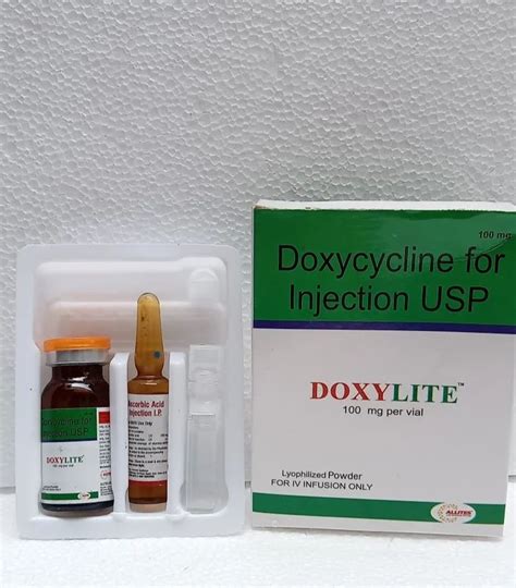 Doxylite100mg Doxycycline Inj At Rs 450 Vial Doxy Injection In