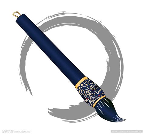 国风毛笔设计图 图片素材 其他 设计图库 昵享网nipic Cn