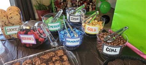 Minecraft Candy Bar Sour Belts Gold Cookies Chocolate Milk