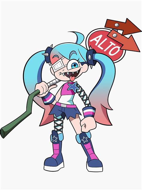 Lucy Ninjala Sticker For Sale By El Moribundo Redbubble