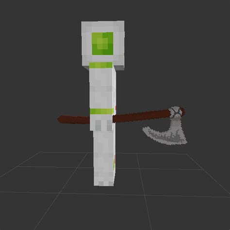 Custom 3d Battle Axe Model Minecraft Texture Pack