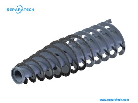 Separatech Scroll Conveyor Of Decanter Centrifuge