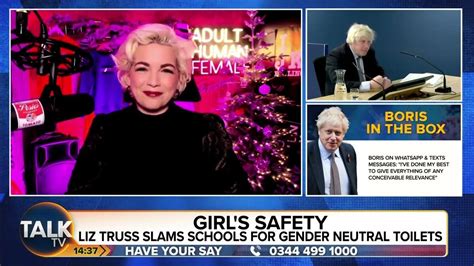 Talk Tv Kellie Jay Discusses Liz Truss Proposed New Single Sex