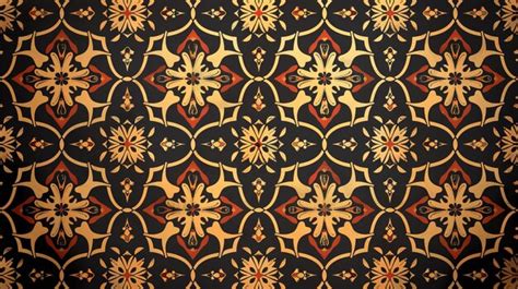Trellis Pattern Wallpaper Premium Ai Generated Image