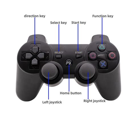 Ps3 Wireless Bt Gamepad Multi Color Console Game Controller For Enhanced Gaming Experience Red