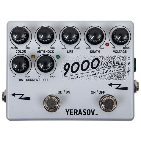 Yerasov 9000 Volt MODERN OVERDRIVE/DISTORTION