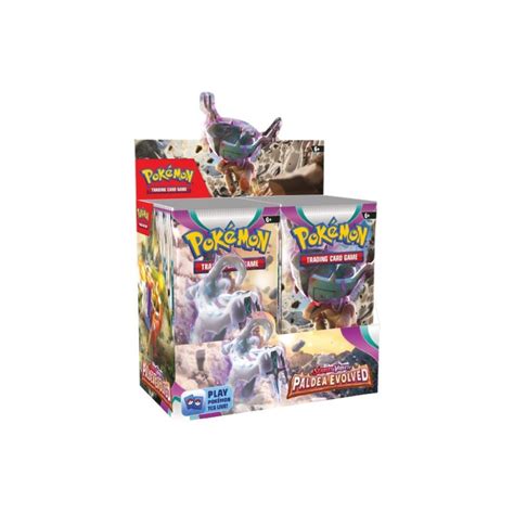 Caja De 36 Sobres Pokemon Escarlata Y Purpura Evoluciones En Paldea