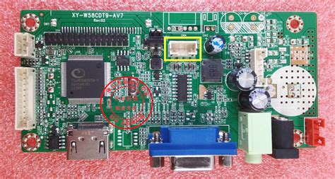 V58液晶显示器驱动板 Xy W58cdt9 Av7 Jry W58cdt9 Av6不带恒流 虎窝淘