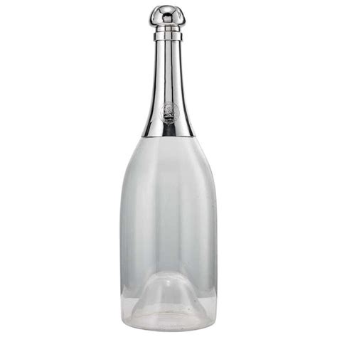 Dutch 18th Century Engraved And Gilt Glass Kuttrolf Or Kluk Kluk