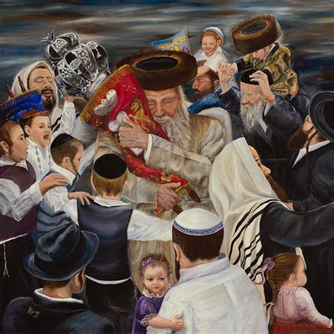 Simchat Torah A Jewish Holiday Celebrating The Completion Of The