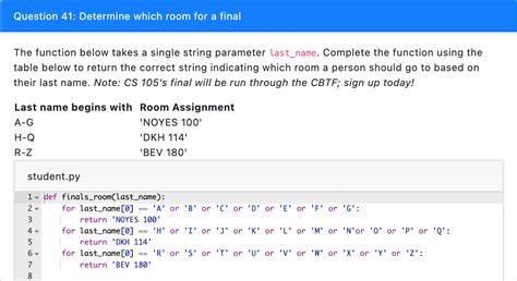Solved Question 41 Determine Which Room For A Final The