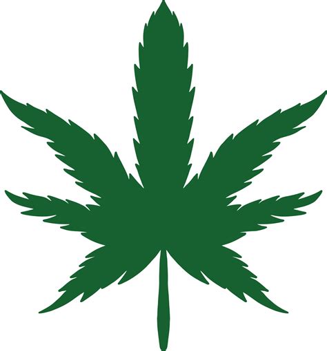 Cannabis Leaf Vector Illustration 22649752 Vector Art At Vecteezy