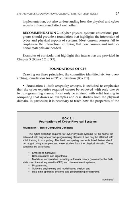 2 cps principles foundations system characteristics and