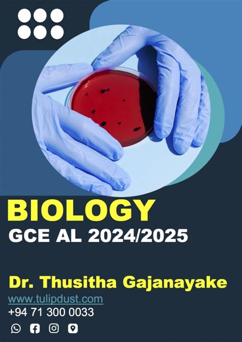 Local Syllabus Biology English 2024 2025 Theory Biology A L