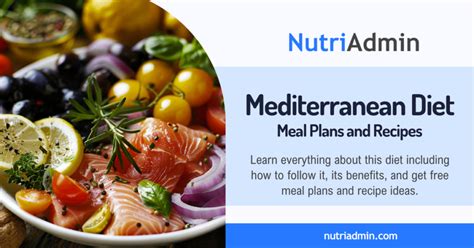 Mediterranean Diet Meal Plans And Recipes Nutriadmin Blog