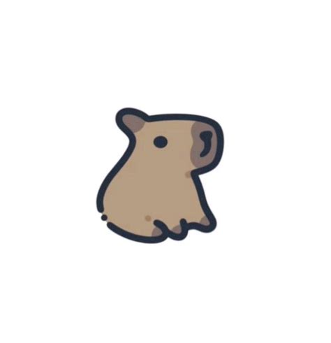 Un Capibara In 2023 Cute Doodles Drawings Cute Easy Drawings Cute