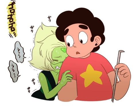 Pin by ˢᵗᵉˡˡᵃʳ ᵈᵃʳˡᶤᶰᵍ on stevidot conquered my heart ᝰ Peridot steven