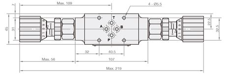 Válvula Modular Reguladora De Vazão Mtcv 06 W K Act Sistemas Hidráulicos